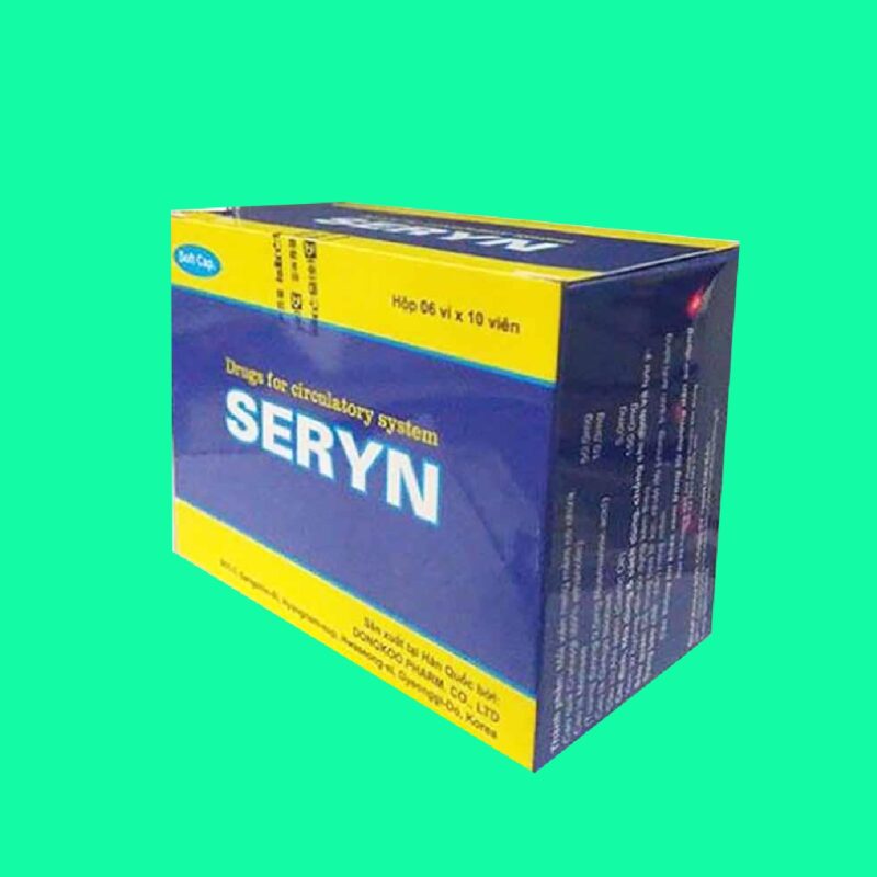 Seryn là thuốc gì? giá bao nhiêu? Mua ở đâu? Có tác dụng gì?