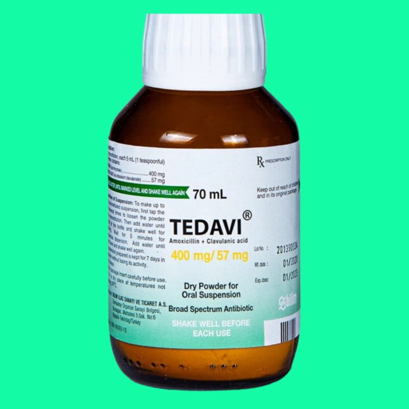 Tedavi 400mg/ 57mg là thuốc gì? giá bao nhiêu? trị bệnh gì? mua ở đâu?