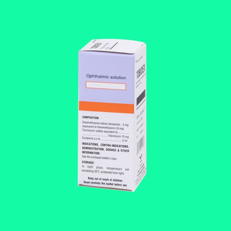 Tobidex là thuốc gì? giá bao nhiêu? mua ở đâu? có tác dụng gì?