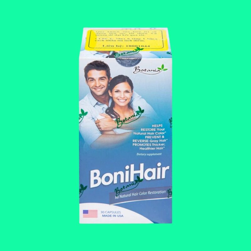 Thuốc trị rụng tóc Bonihair có tốt không? Ai đã dùng Bonihair?