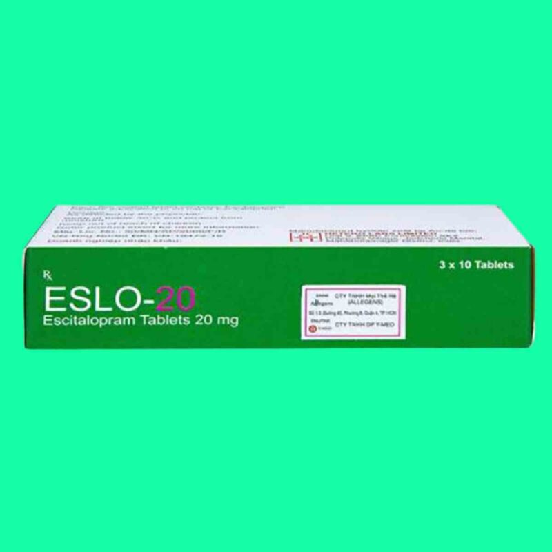 Eslo 20 là thuốc gì? giá bao nhiêu? trị bệnh gì? mua ở đâu?