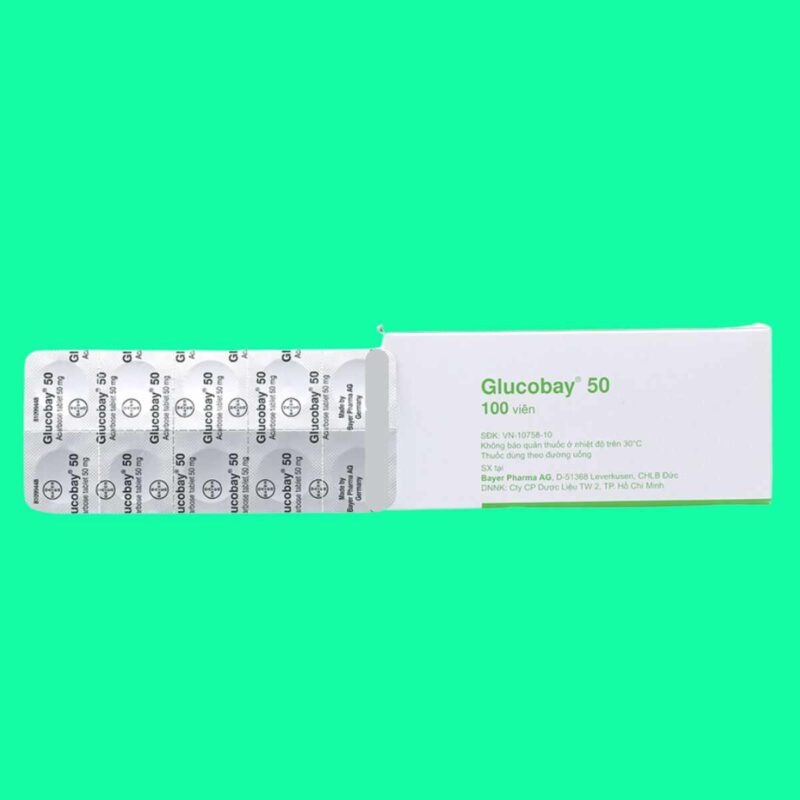 Glucobay 50 là thuốc gì? Giá bao nhiêu, mua ở đâu? Có tốt không?