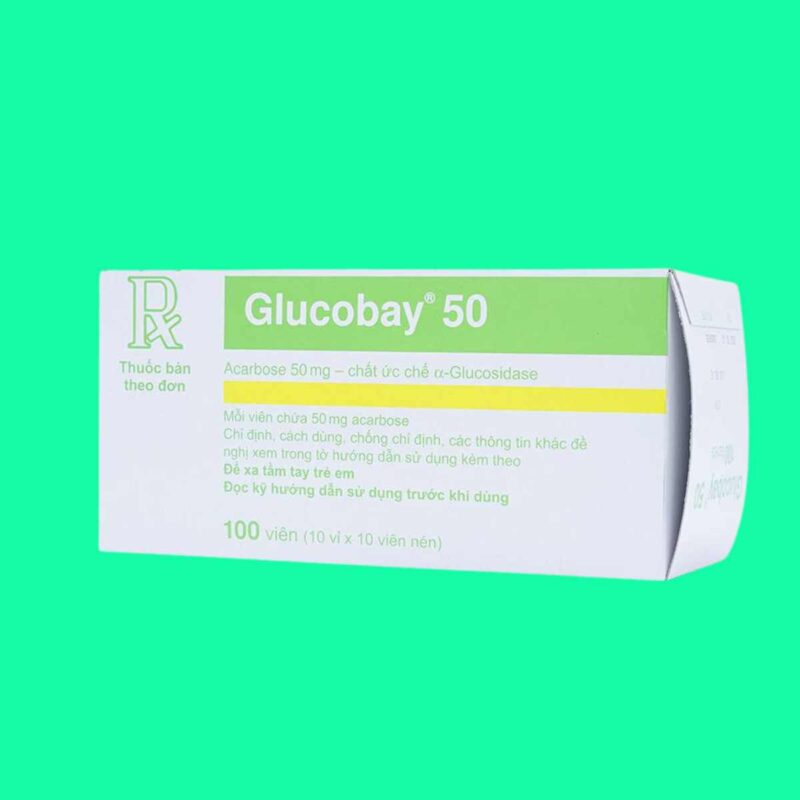 Glucobay 50 là thuốc gì? Giá bao nhiêu, mua ở đâu? Có tốt không?