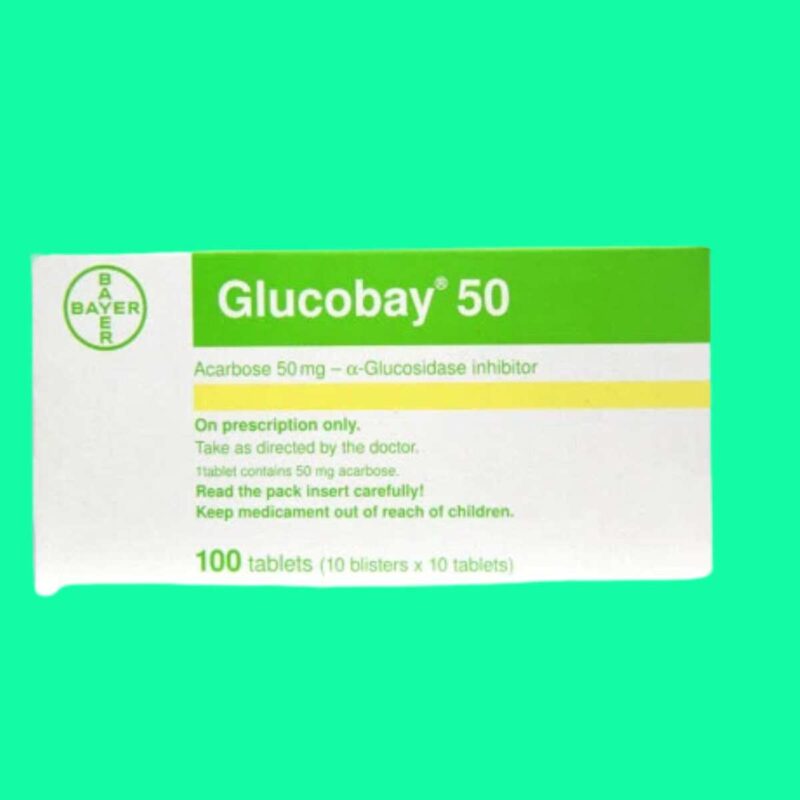 Glucobay 50 là thuốc gì? Giá bao nhiêu, mua ở đâu? Có tốt không?
