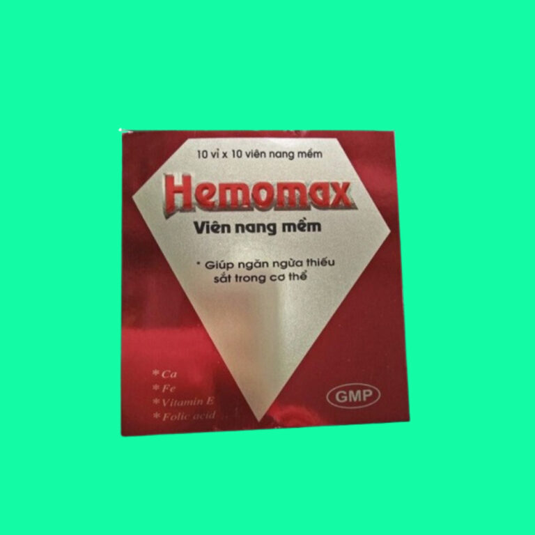 Thuốc Hemomax là thuốc gì? giá bao nhiêu? có tác dụng gì? mua ở đâu?