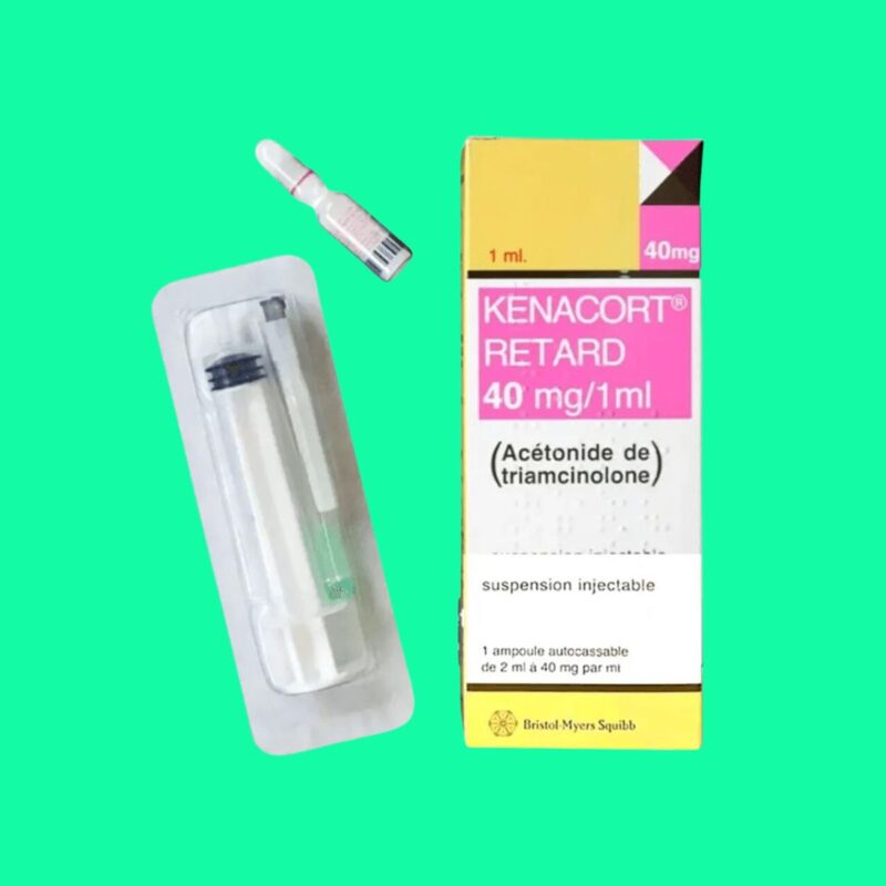 Thuốc trị sẹo lồi Kenacort Retard là thuốc gì? Giá bao nhiêu? Mua ở đâu?
