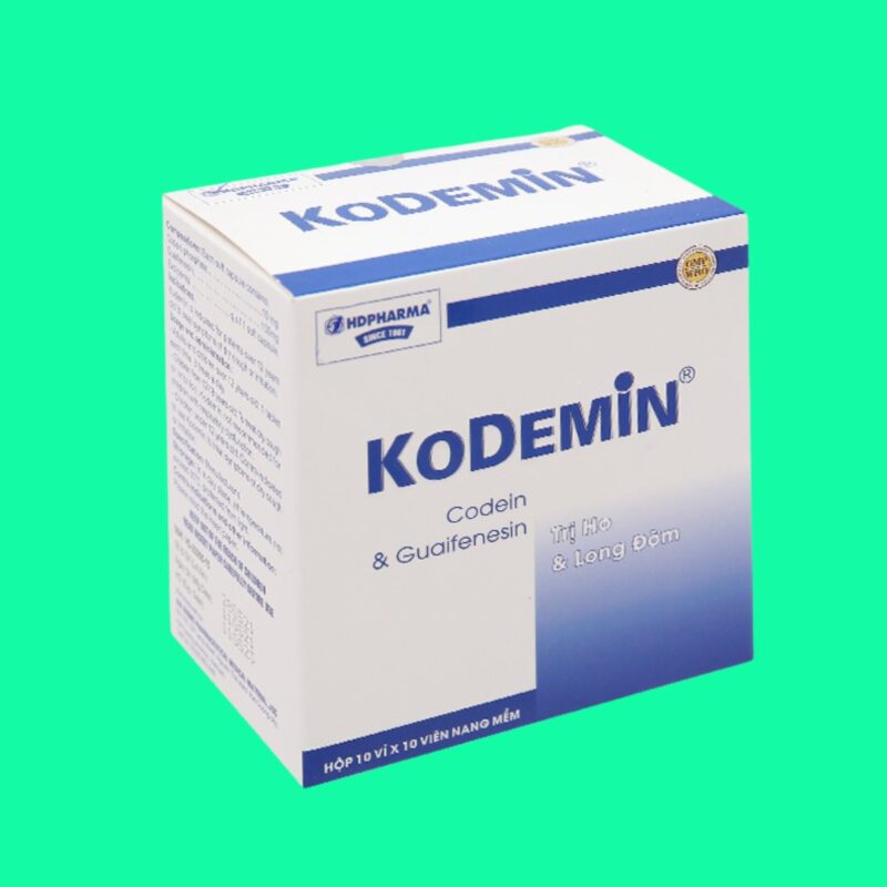 Kodemin là thuốc gì? giá bao nhiêu? trị bệnh gì? mua ở đâu?
