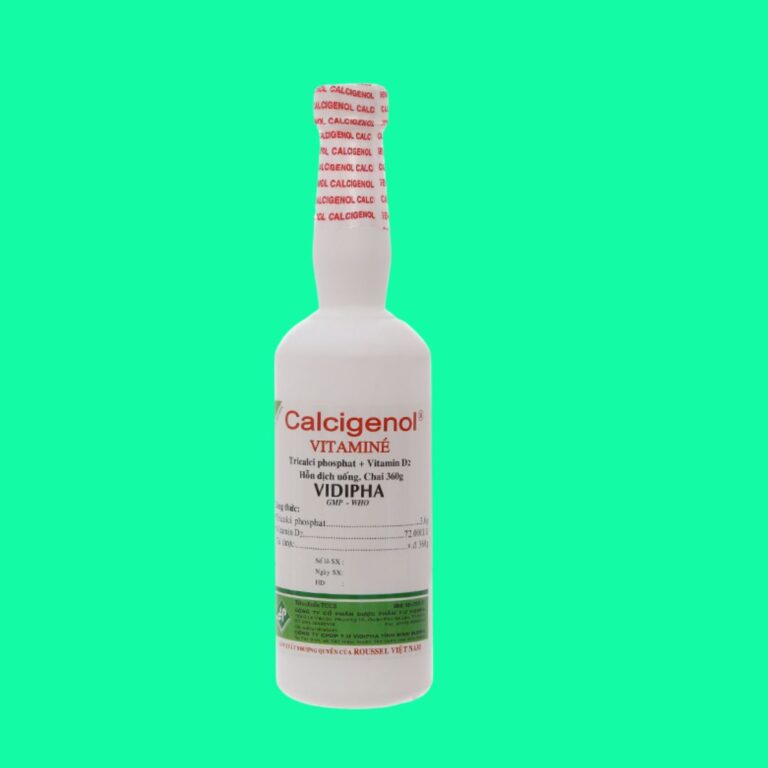 Thuốc Calcigenol Vidipha giá bao nhiêu? mua ở đâu? có tốt không?