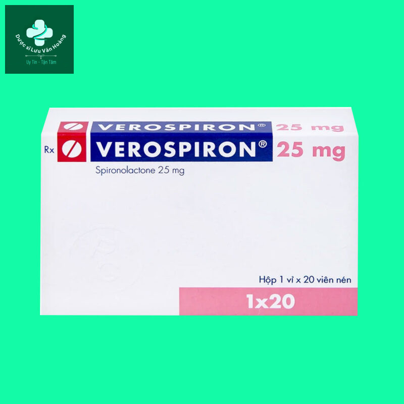 Thuốc Verospiron là thuốc gì? có tác dụng gì? giá bao nhiêu? mua ở đâu?