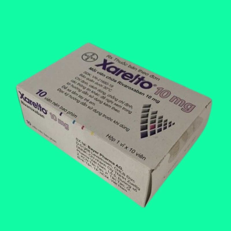 Xarelto 10mg là thuốc gì? Giá bao nhiêu, mua ở đâu? Có tốt không?