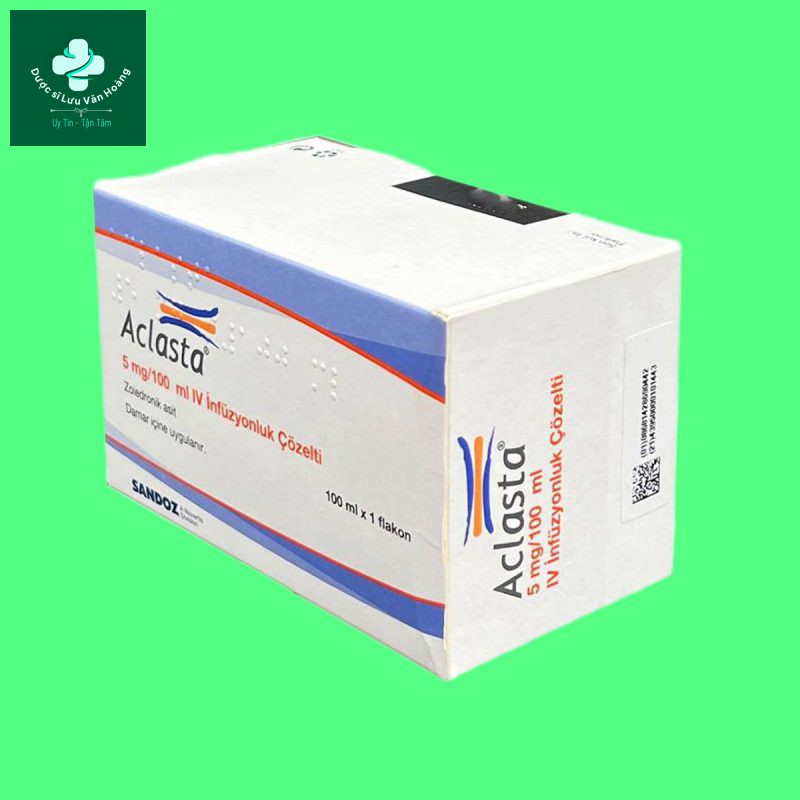 Thuốc Aclasta là thuốc gì? giá bao nhiêu? mua ở đâu? có tác dụng gì?