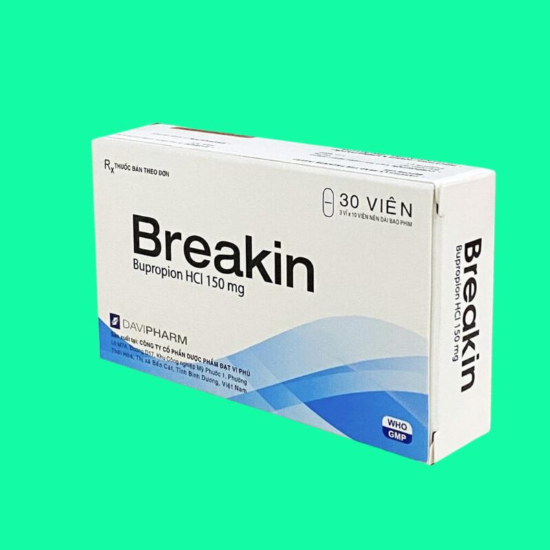 Thuốc Breakin là thuốc gì? Giá bao nhiêu? Mua ở đâu? Có tác dụng gì?