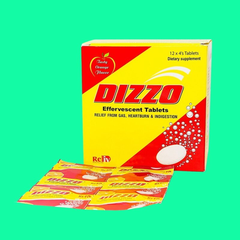 Viên sủi Dizzo hỗ trợ tiêu hóa giá bao nhiêu? mua ở đâu? có tác dụng gì?