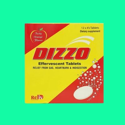 Viên sủi Dizzo hỗ trợ tiêu hóa giá bao nhiêu? mua ở đâu? có tác dụng gì?