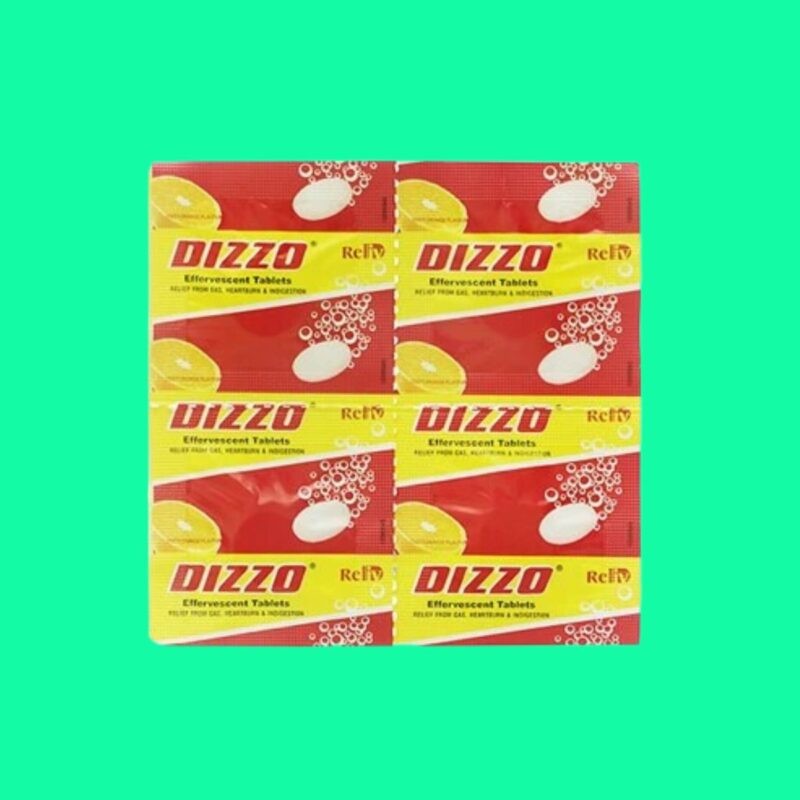 Viên sủi Dizzo hỗ trợ tiêu hóa giá bao nhiêu? mua ở đâu? có tác dụng gì?