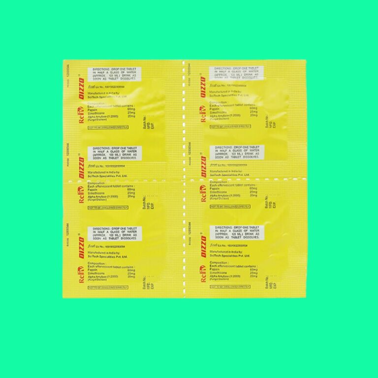 Viên sủi Dizzo hỗ trợ tiêu hóa giá bao nhiêu? mua ở đâu? có tác dụng gì?