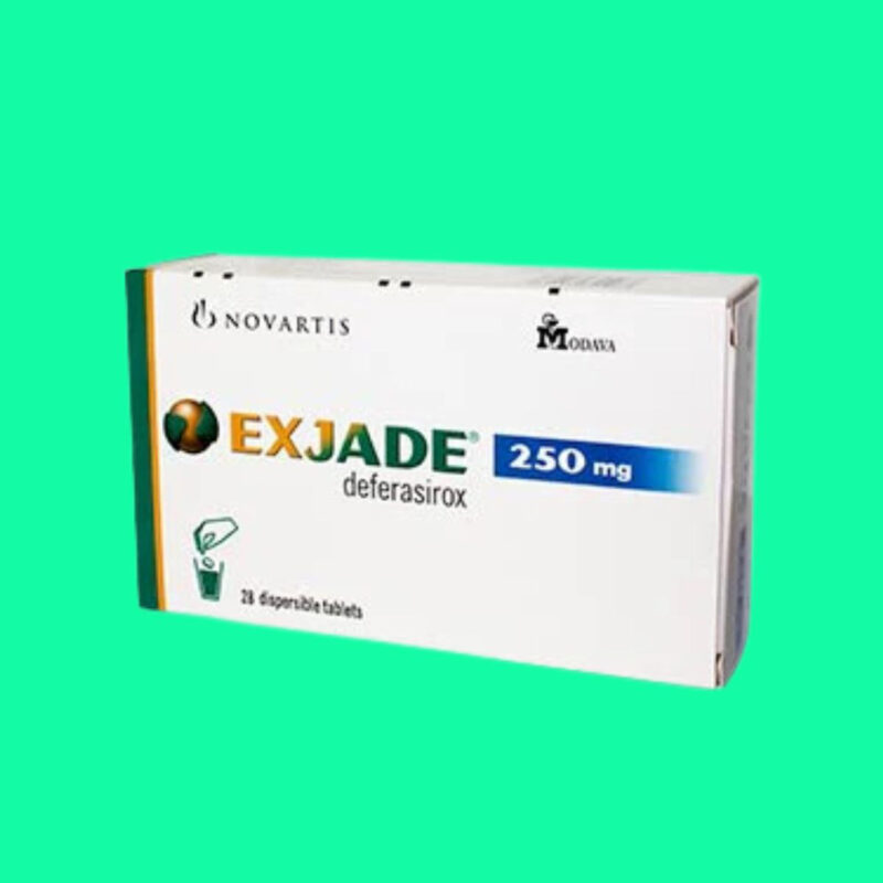 Thuốc Exjade là thuốc gì? giá bao nhiêu? Mua ở đâu? Có tác dụng gì?