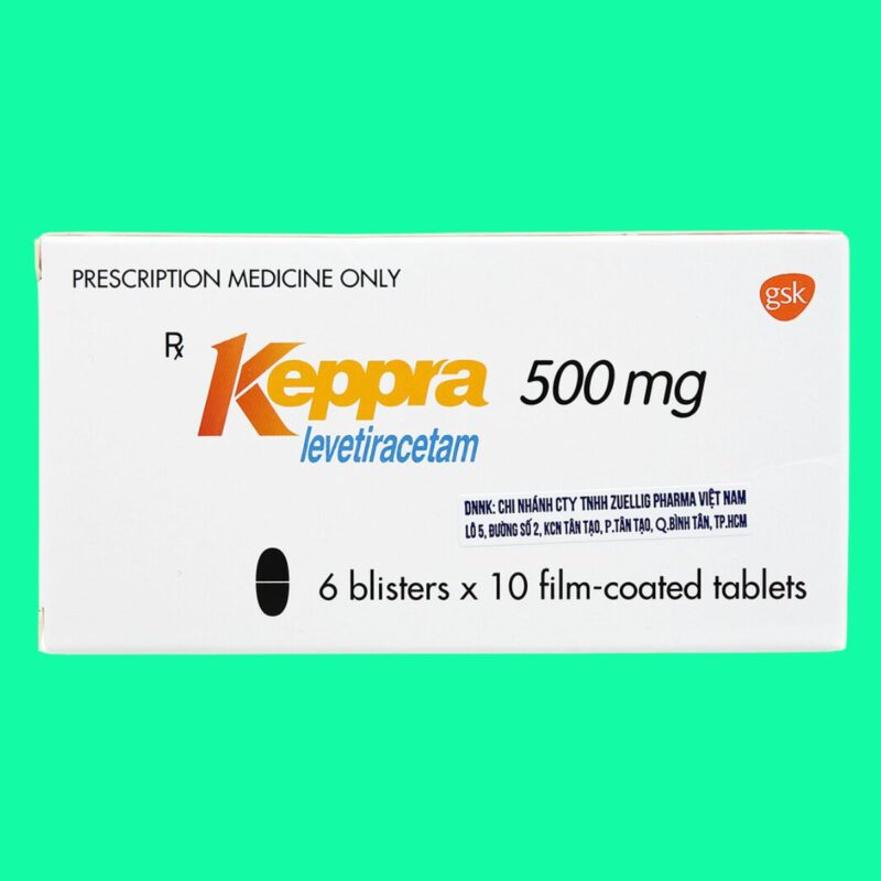 Keppra 500mg là thuốc gì? Giá bao nhiêu? Mua ở đâu? Có tác dụng gì?