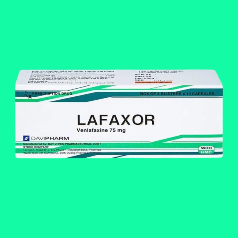 Thuốc Lafaxor là thuốc gì? Giá bao nhiêu? Mua ở đâu? Có tác dụng gì?