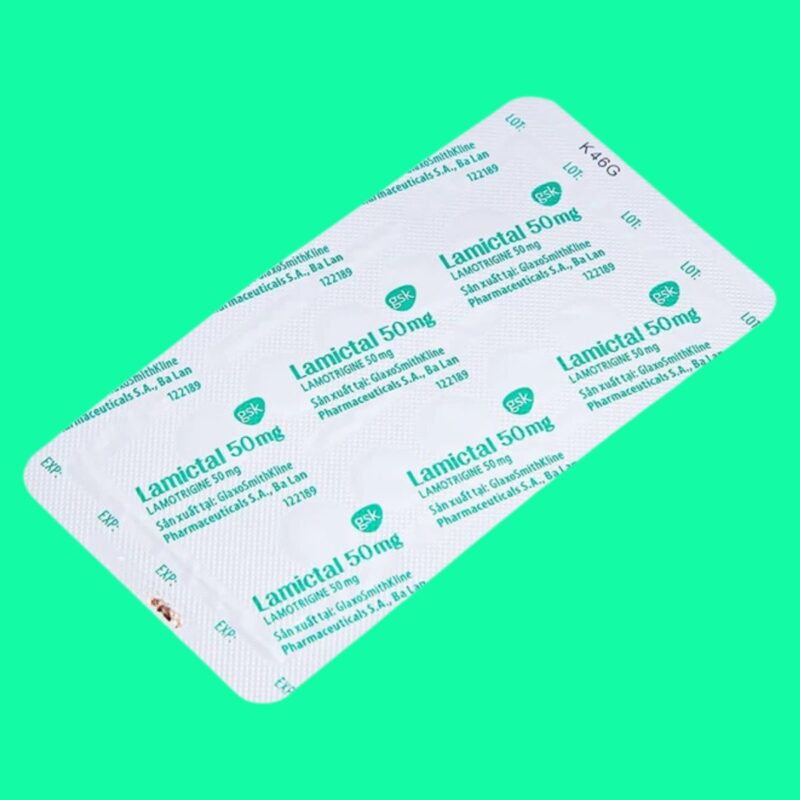 Thuốc Lamictal là thuốc gì? giá bao nhiêu? Mua ở đâu? Có tác dụng gì?