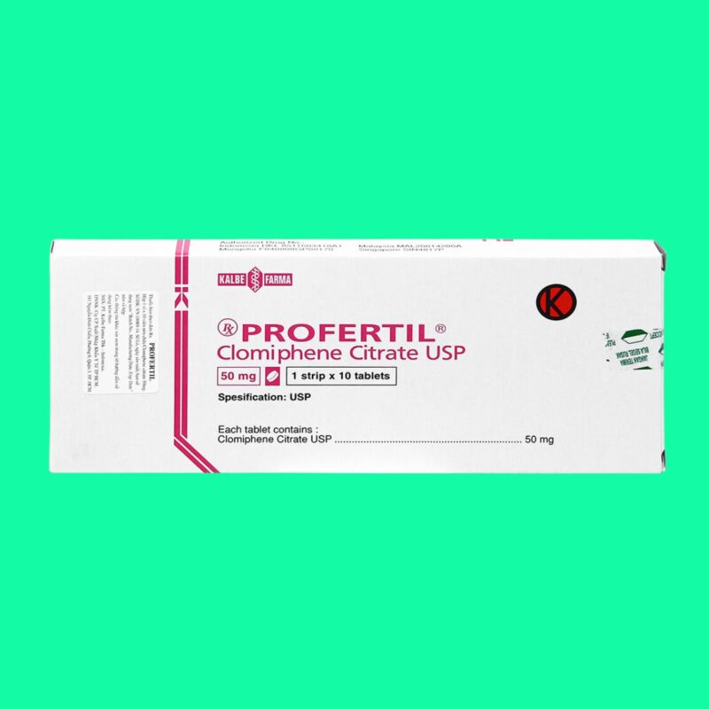 Profertil 50mg là thuốc gì? giá bao nhiêu? trị bệnh gì? mua ở đâu?