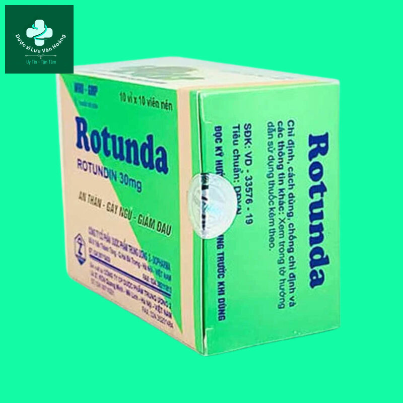Thuốc Rotunda là thuốc gì? giá bao nhiêu? mua ở đâu? có tác dụng gì?