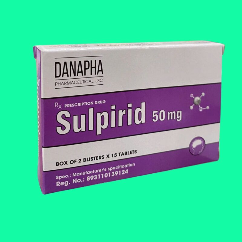 Sulpirid 50mg là thuốc gì? giá bao nhiêu? mua ở đâu? có tác dụng gì?