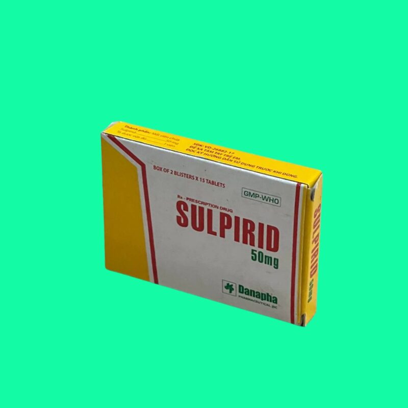Sulpirid 50mg là thuốc gì? giá bao nhiêu? mua ở đâu? có tác dụng gì?
