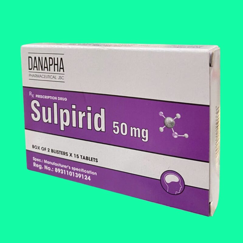 Sulpirid 50mg là thuốc gì? giá bao nhiêu? mua ở đâu? có tác dụng gì?