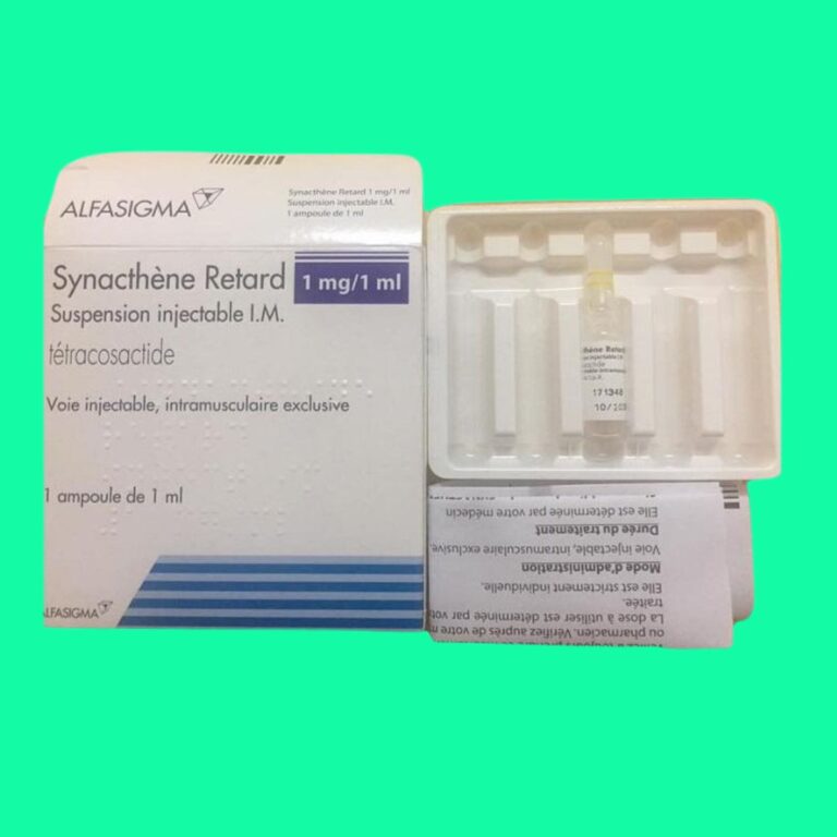 Thuốc Synacthene Retard là thuốc gì? giá bao nhiêu? mua ở đâu?