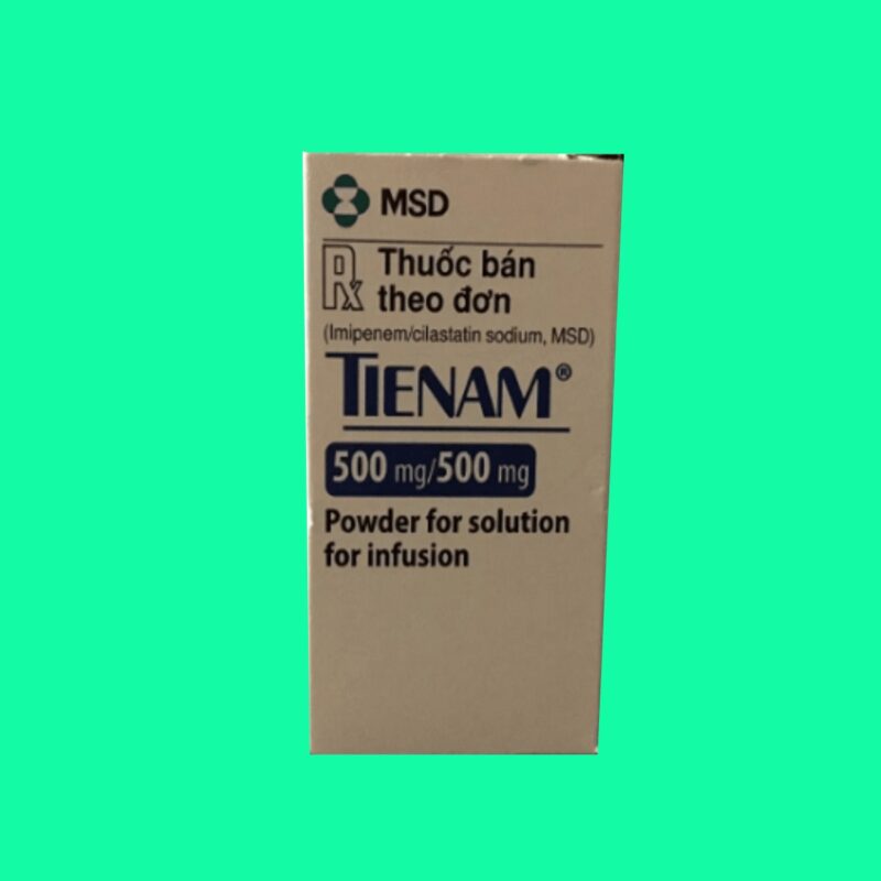 Thuốc Tienam 500mg/500mg là thuốc gì? giá bao nhiêu? Mua ở đâu? Có tác ...