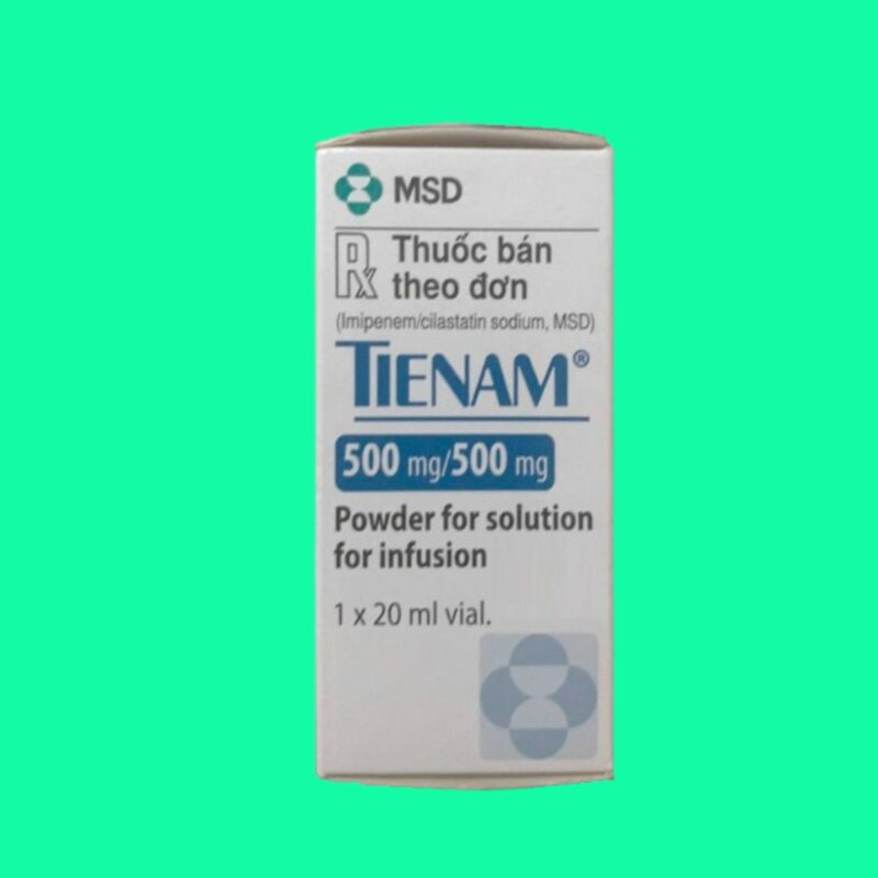 Thuốc Tienam 500mg/500mg là thuốc gì? giá bao nhiêu? Mua ở đâu? Có tác ...