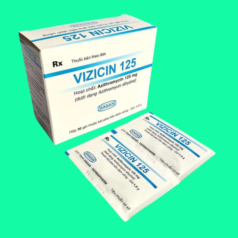 Vizicin 125 là thuốc gì? có tác dụng gì? giá bao nhiêu? mua ở đâu?