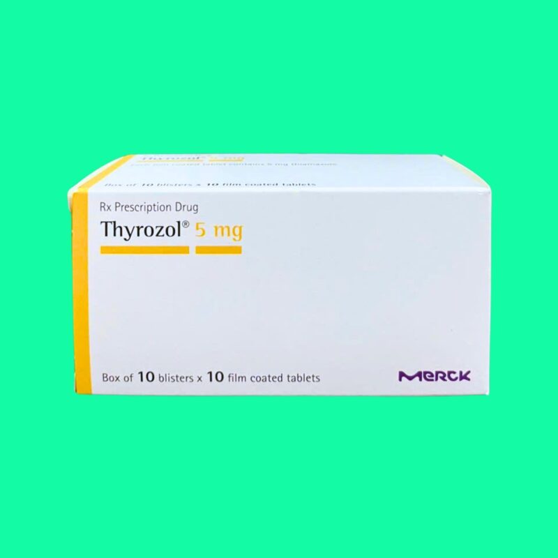 Thyrozol 5mg là thuốc gì? Giá bao nhiêu,mua ở đâu? Có tốt không?