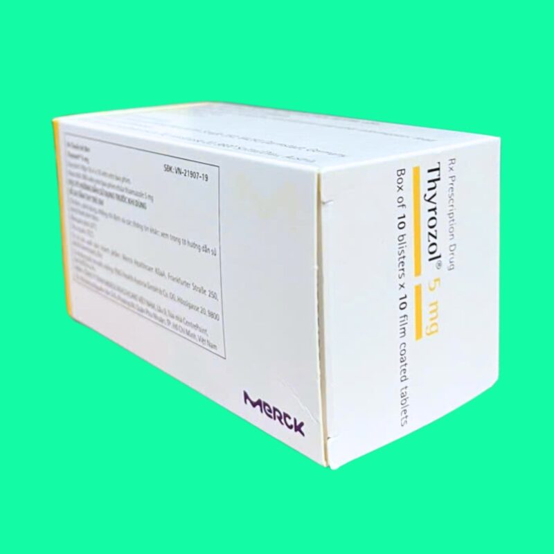 Thyrozol 5mg là thuốc gì? Giá bao nhiêu,mua ở đâu? Có tốt không?