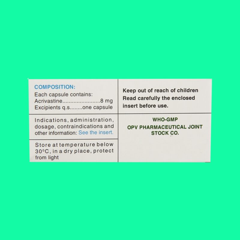 Thuốc Allergex 8mg: công dụng, liều dùng, lưu ý tác dụng phụ