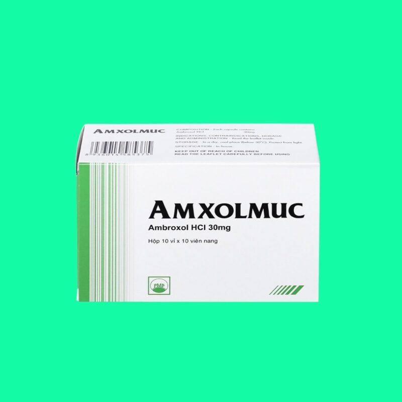Thuốc Amxolmuc: công dụng, liều dùng, lưu ý tác dụng phụ