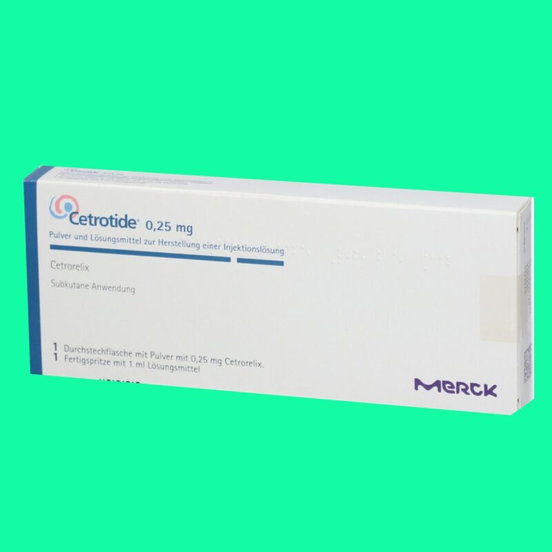 Thuốc Cetrotide 0.25 mg là thuốc gì? giá bao nhiêu? mua ở đâu? có tác ...