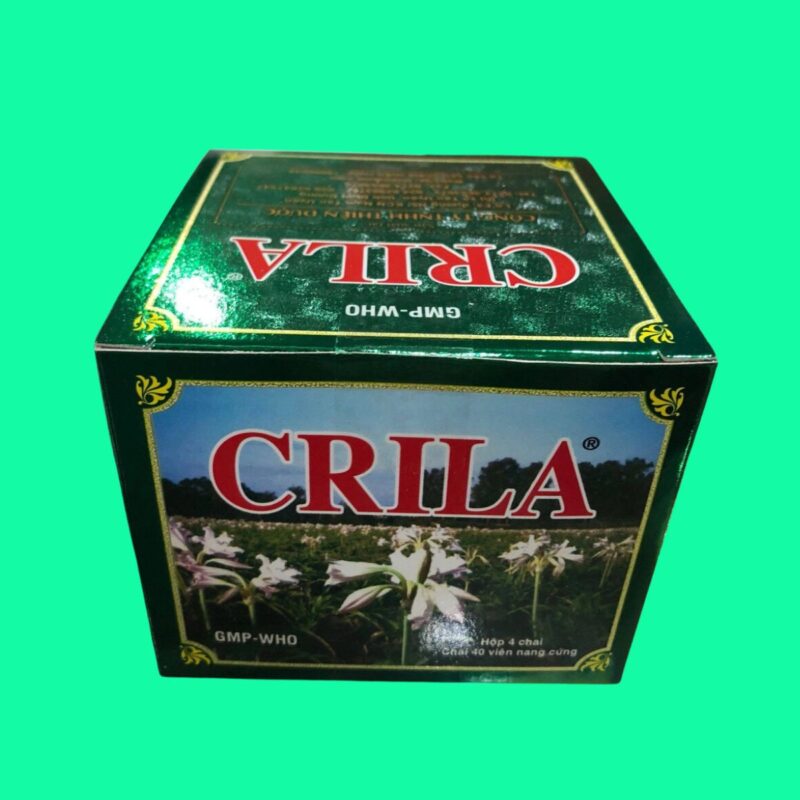 Thuốc Crila: Công dụng, liều dùng và lưu ý tác dụng phụ