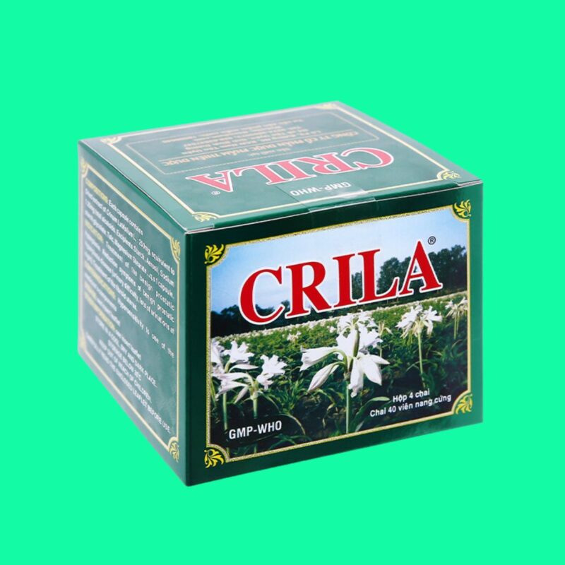 Thuốc Crila: Công dụng, liều dùng và lưu ý tác dụng phụ