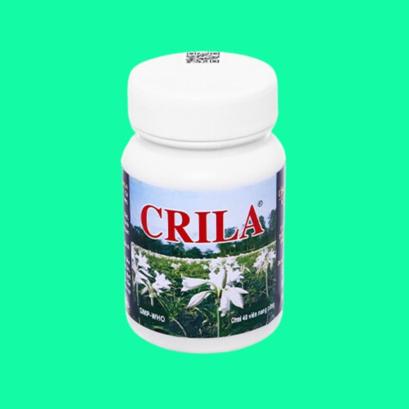 Thuốc Crila: Công dụng, liều dùng và lưu ý tác dụng phụ