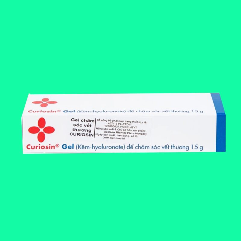 Thuốc Curiosin Gel: Công dụng, liều dùng, lưu ý tác dụng phụ