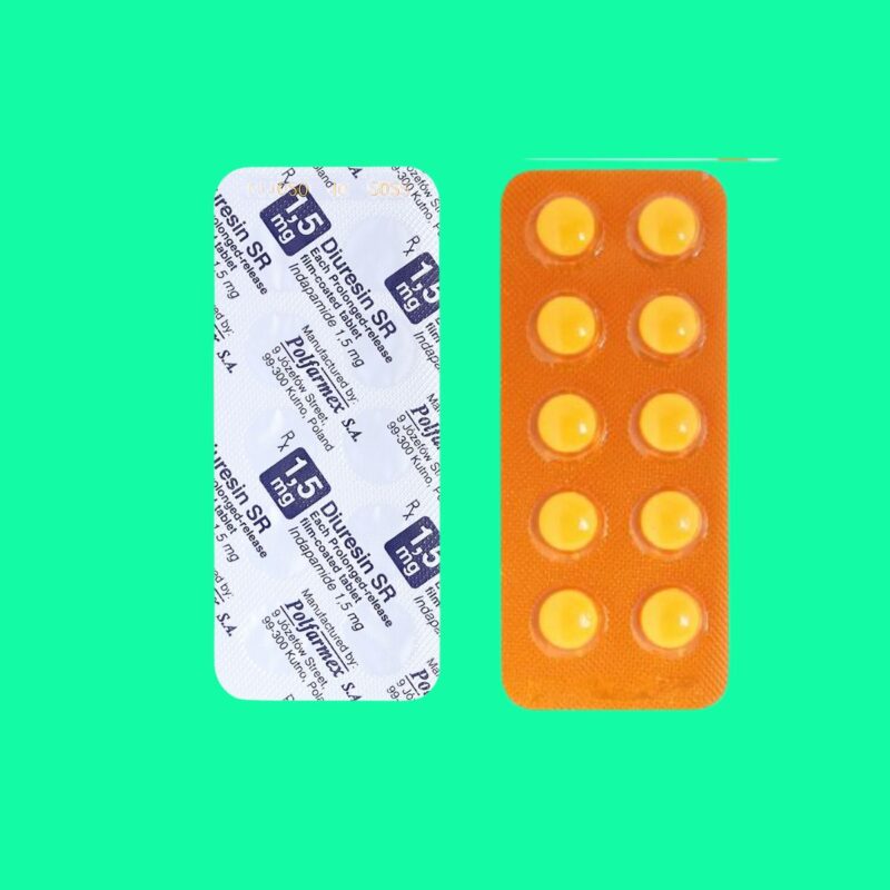 Thuốc Diuresin SR là thuốc gì? giá bao nhiêu? mua ở đâu? có tốt không?