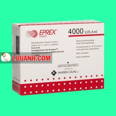 Thuốc Eprex là thuốc gì? giá bao nhiêu? mua ở đâu? có tác dụng gì?