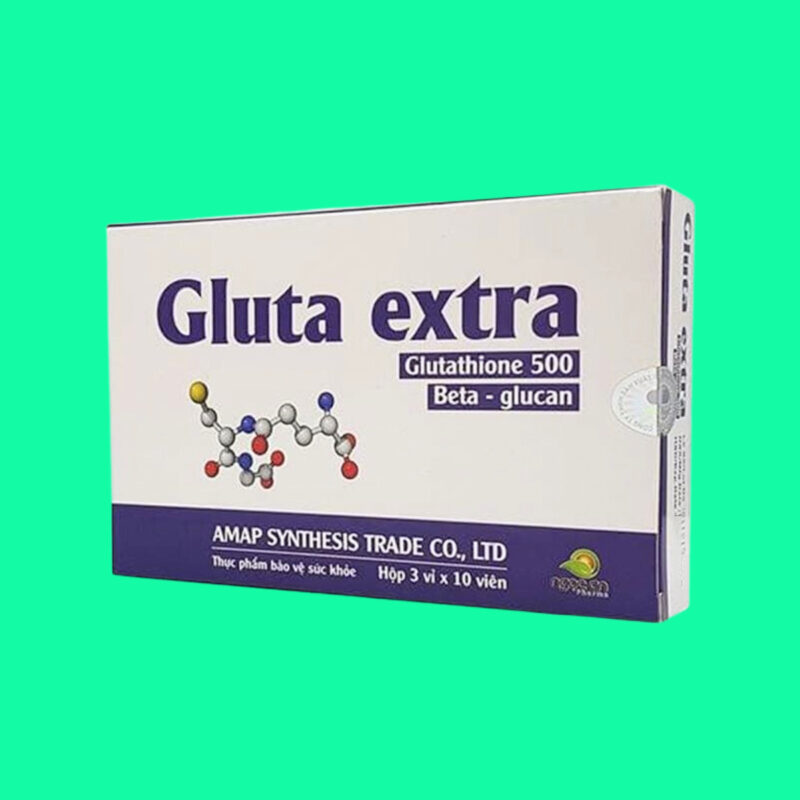 Thuốc Gluta Extra: Công dụng, liều dùng và lưu ý tác dụng phụ