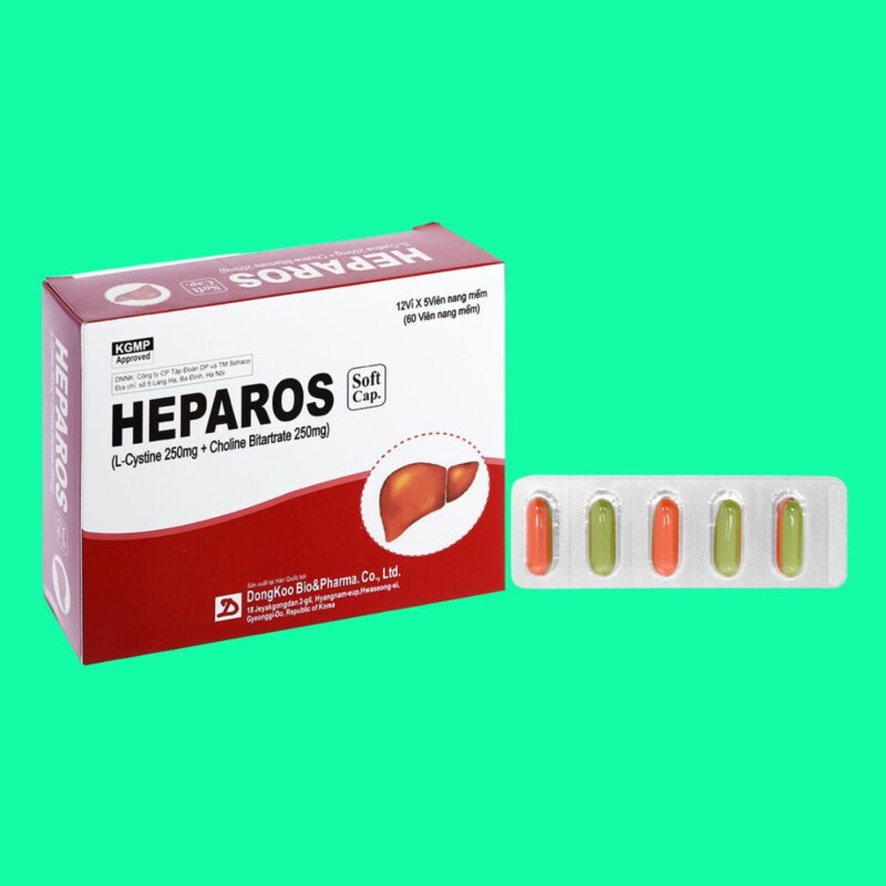 Heparos là thuốc gì? giá bao nhiêu? có công dụng gì? mua ở đâu?