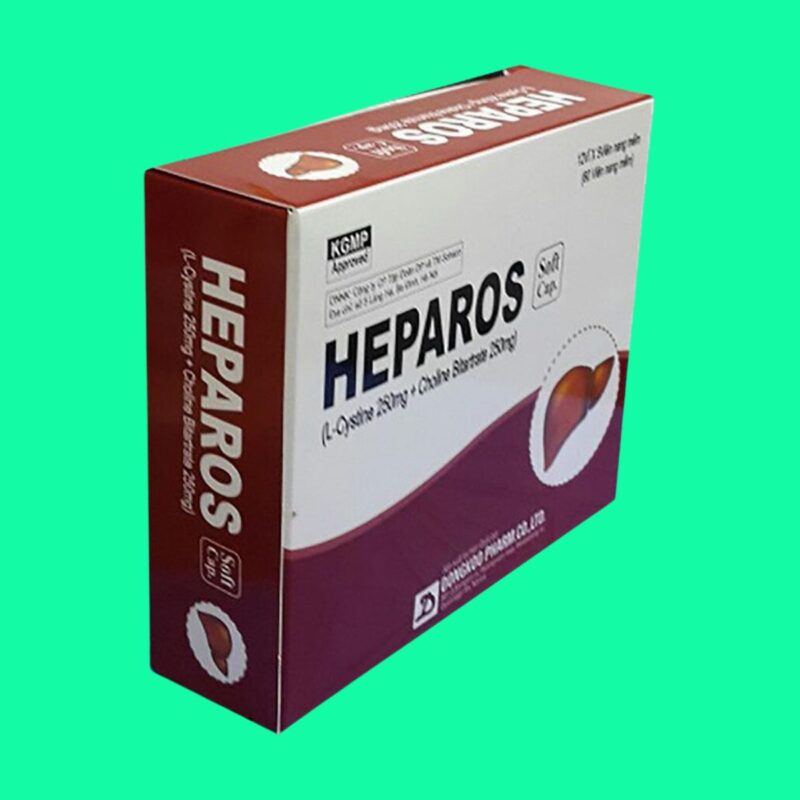 Heparos là thuốc gì? giá bao nhiêu? có công dụng gì? mua ở đâu?