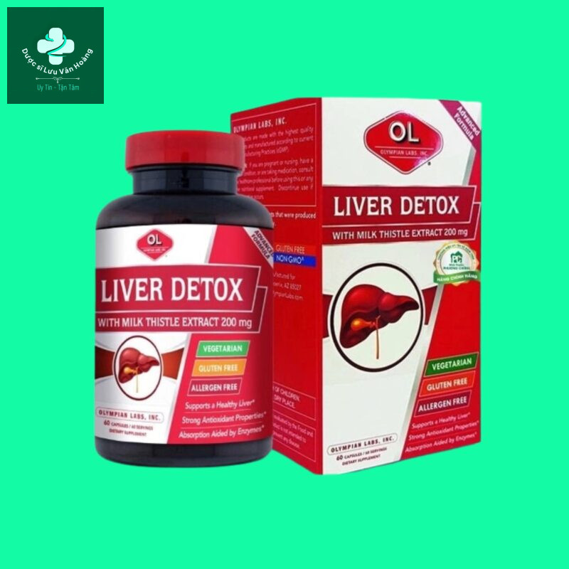 Thuốc Liver Detox: Công dụng, liều dùng và lưu ý tác dụng phụ
