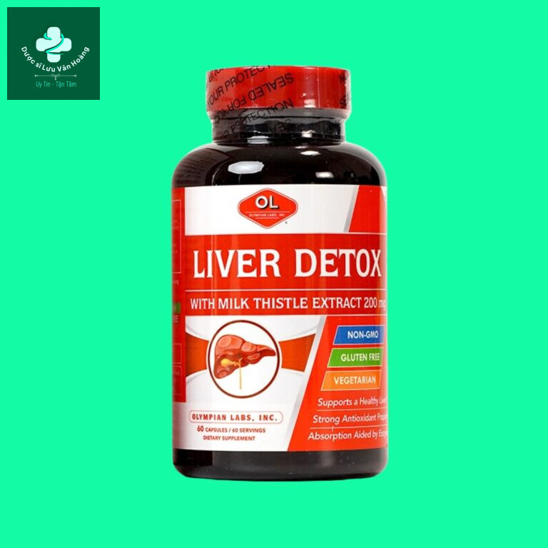 Thuốc Liver Detox: Công dụng, liều dùng và lưu ý tác dụng phụ
