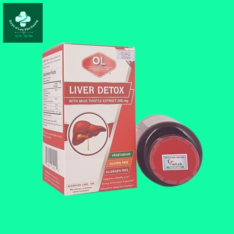 Thuốc Liver Detox: Công dụng, liều dùng và lưu ý tác dụng phụ